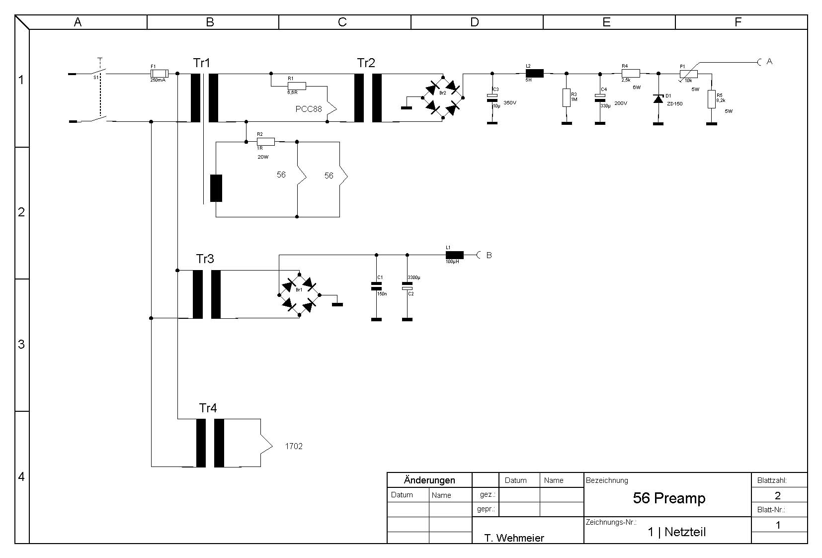 56 Preamp von Thomas Wehmeier